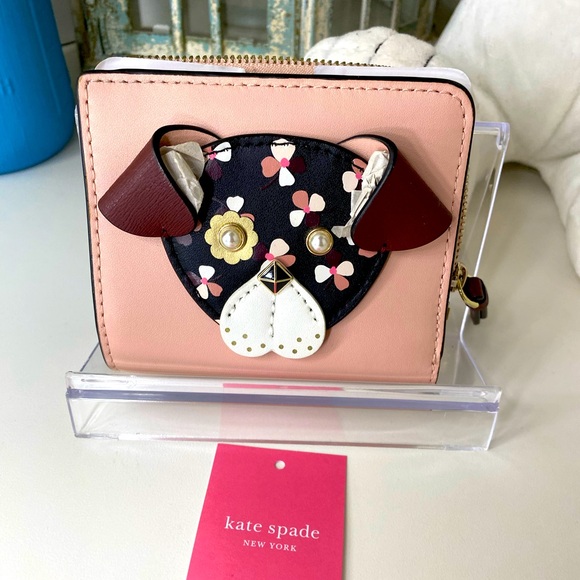 kate spade | Bags | Kate Spade Puppy Dog Bifold Wallet | Poshmark